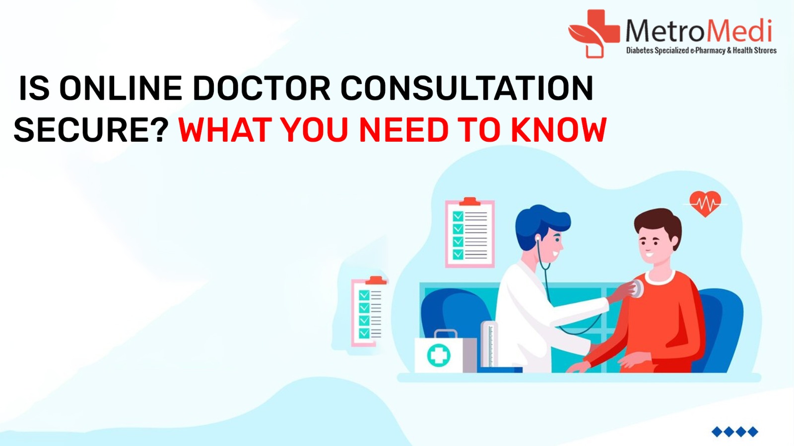 Is Online Doctor Consultation Secure? What You Need to Know - Metromedi Blog